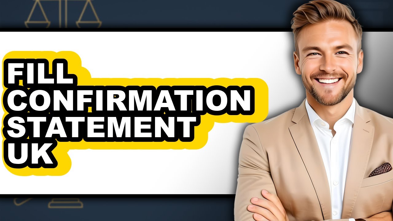 How to Fill Confirmation Statement UK - Easy Guide - YouTube
