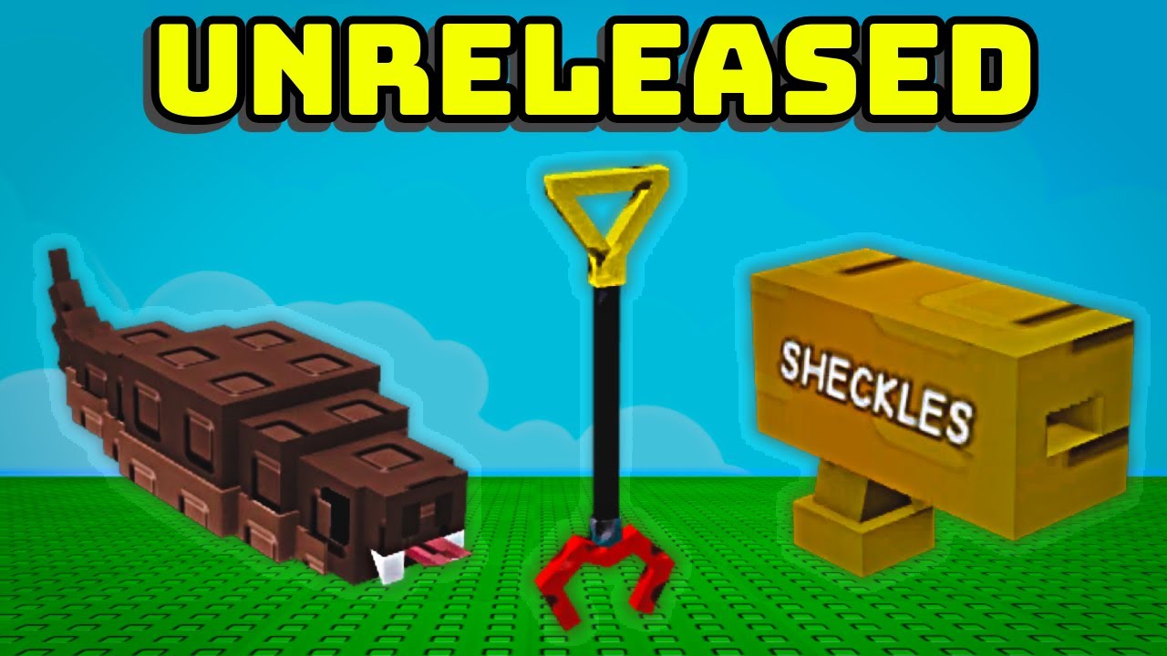 😁 UNRELEASED ITEMS THAT WILL NEVER GET ADDED IN GROW A GARDEN - YouTube