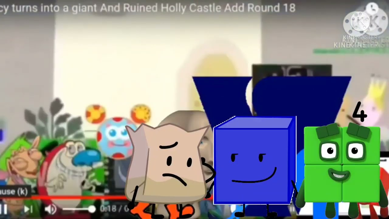 Lucy turns into a giant And Ruined Holly Castle Add Round 21 - YouTube