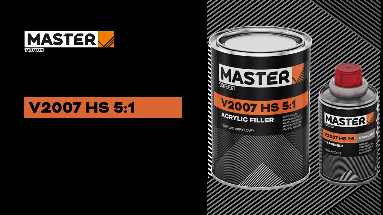 V2007 HS 5:1 Podkład akrylowy Master - YouTube