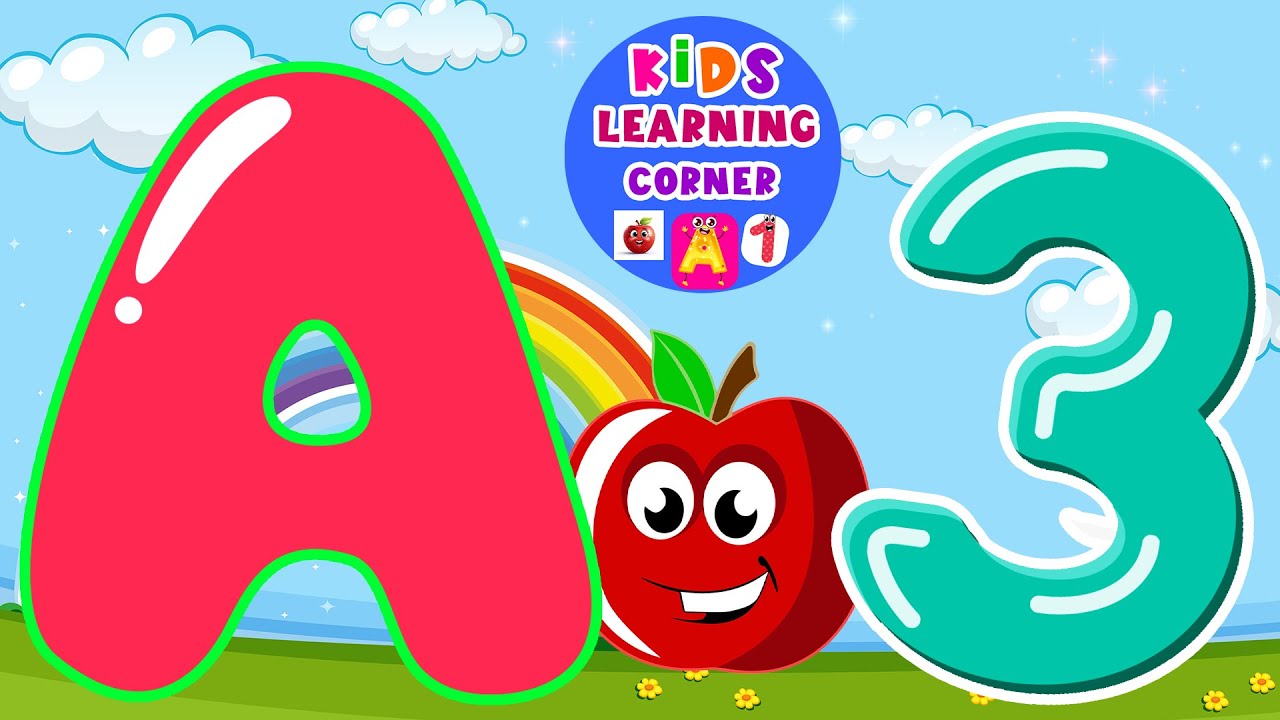 Best Babies Learning Videos | ABC and Numbers For Preschool | ABC &123 ...