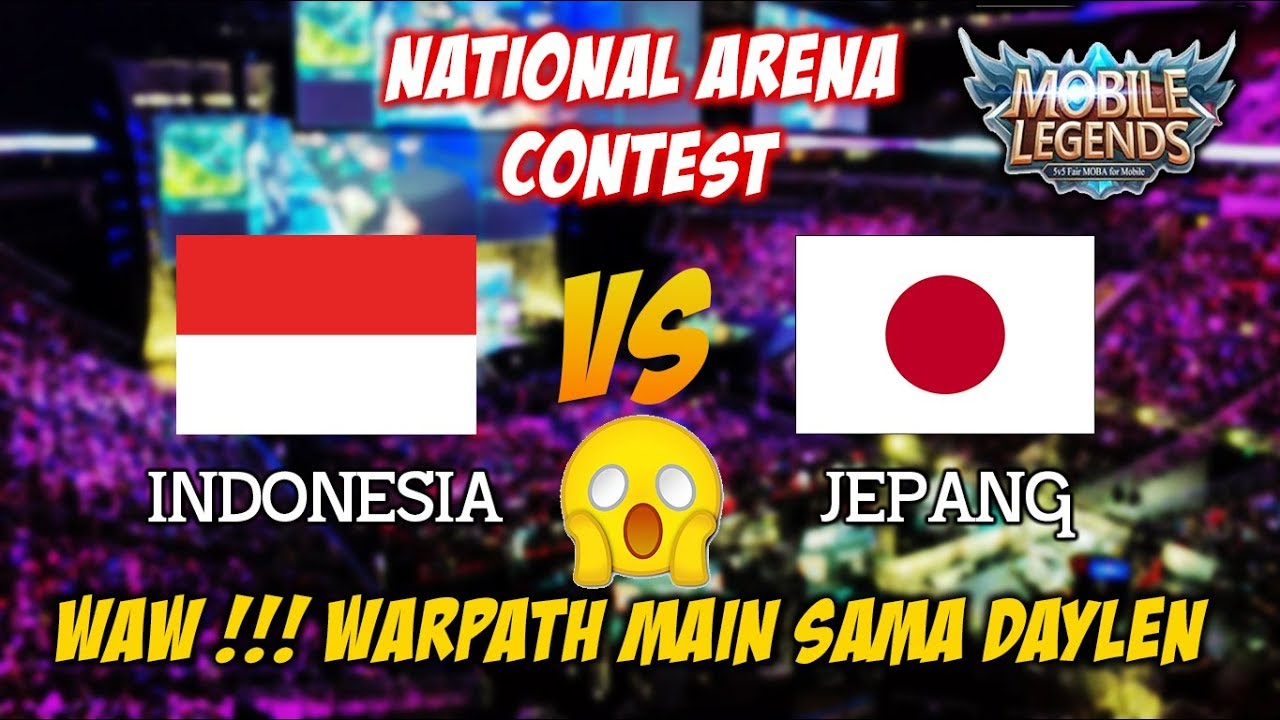 HAH !!! Rise Warpath Main Bareng Saints Daylen Jepang vs Indonesia ...