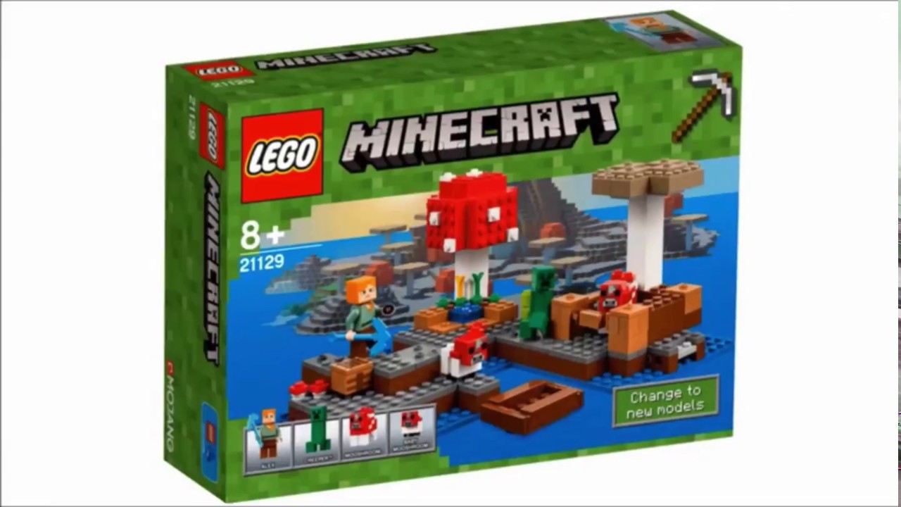 LEGO MINECRAFT 2017 SET IMAGES AND THOUGHTS! - YouTube