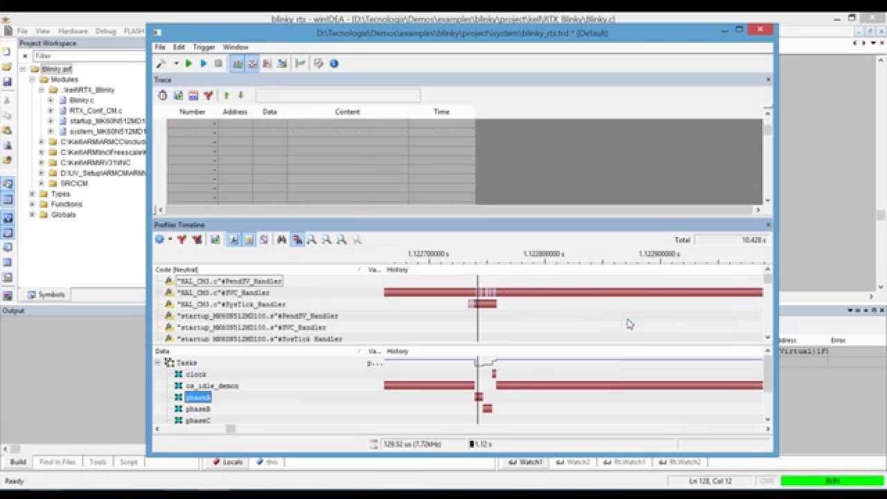 Demo debugger WinIDEA di iSYSTEM - 2° Parte - YouTube
