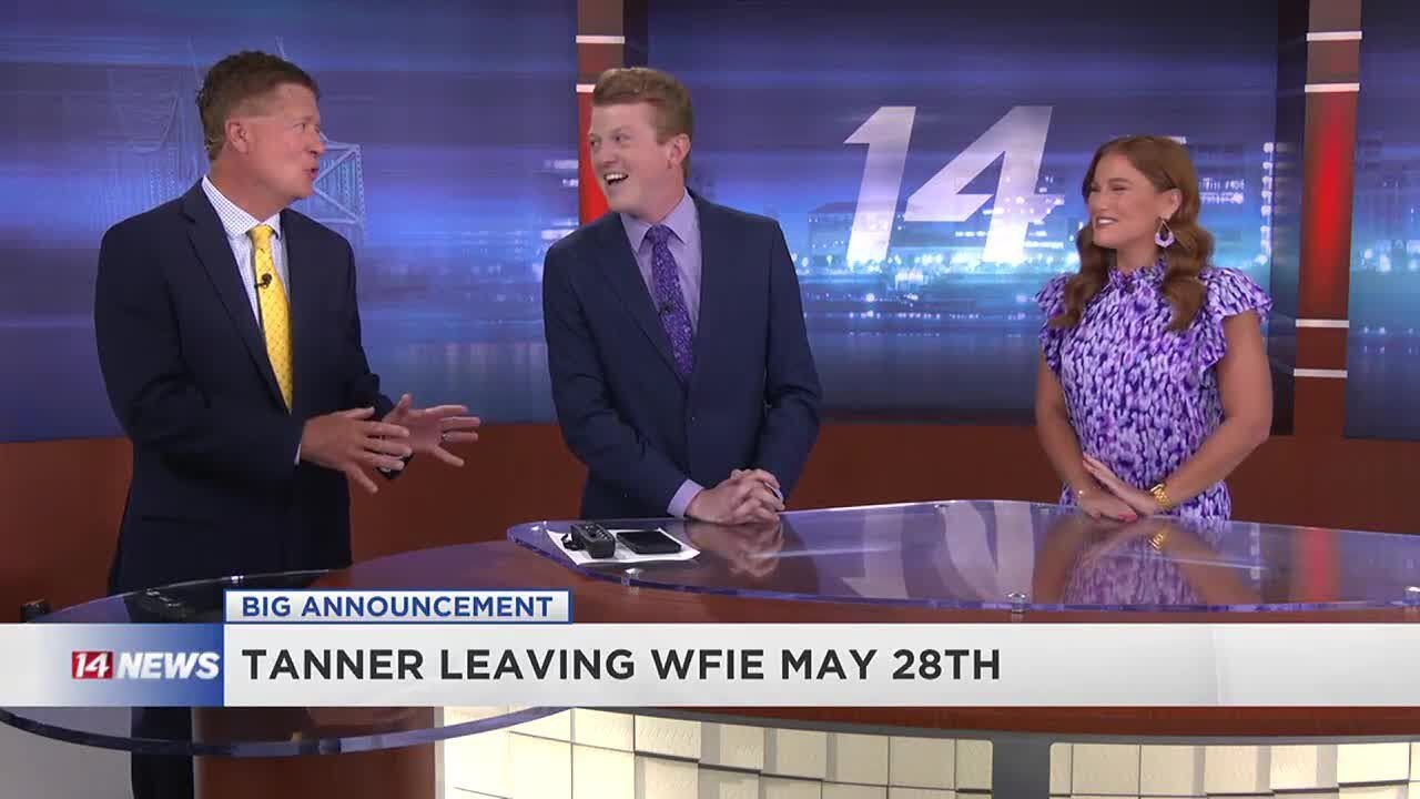 Sunrise Anchor Tanner Holbrook saying bittersweet goodbye to 14 News ...