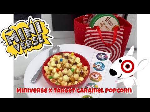 NEW MINIVERSE X TARGET CARAMEL POPCORN 🍿 - YouTube