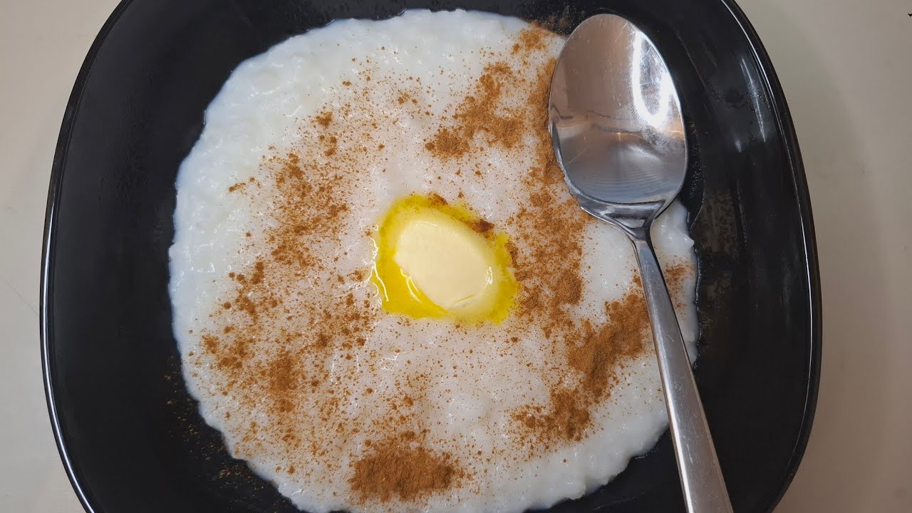 Risengrynsgrøt. Norwegian rice porridge recipe. - YouTube