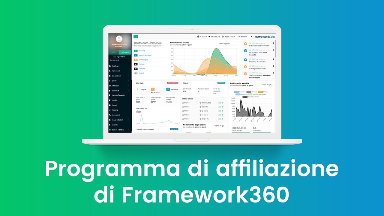 Programma di affiliazione di Framework360 - YouTube