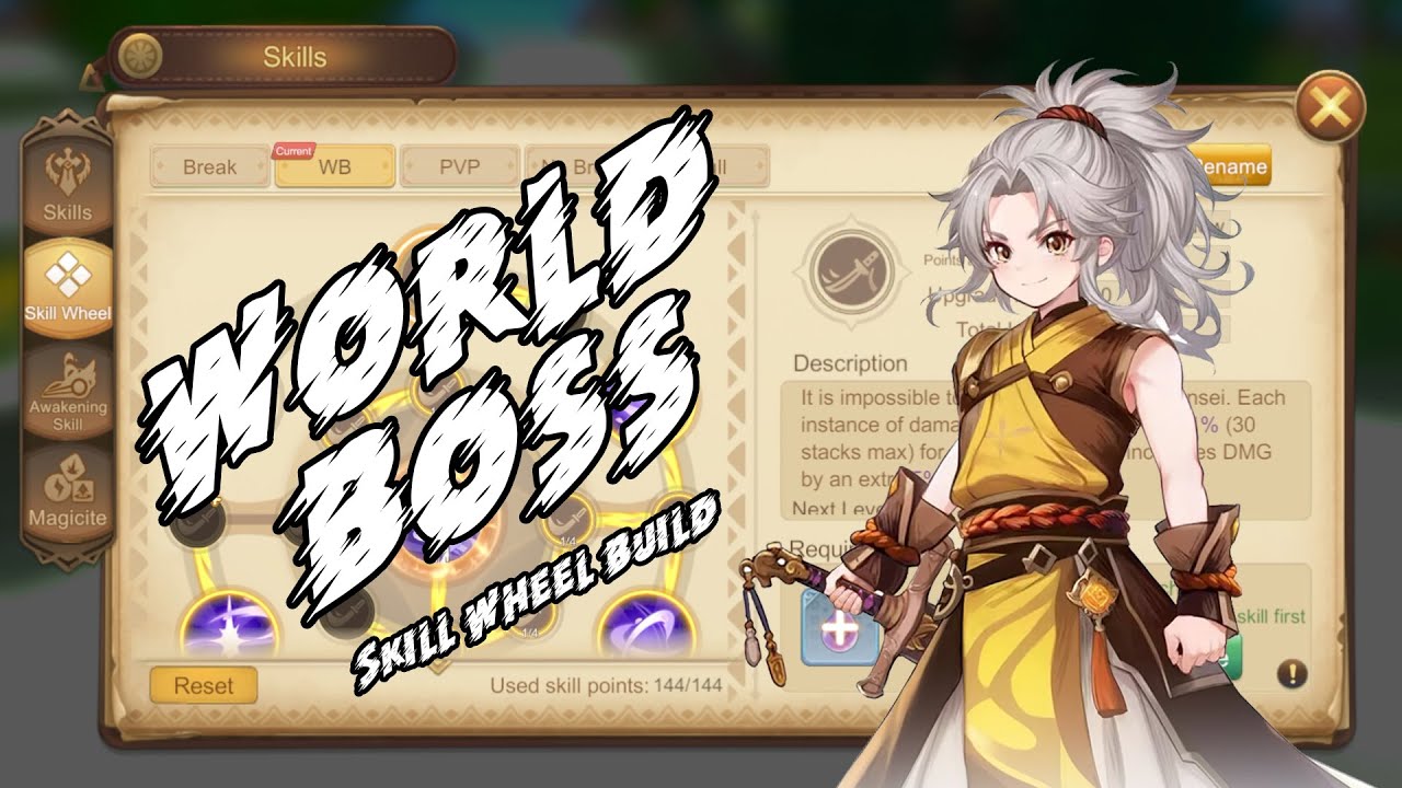 Kensei Class: World Boss Skill Wheel Build | Draconia Saga - YouTube