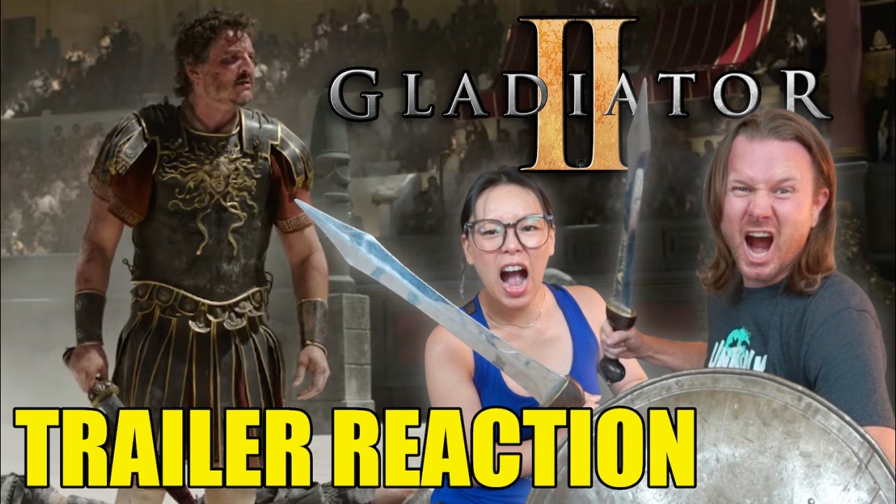 Gladiator 2 Official Trailer | Reaction & Review | Paul Mescal | Pedro ...