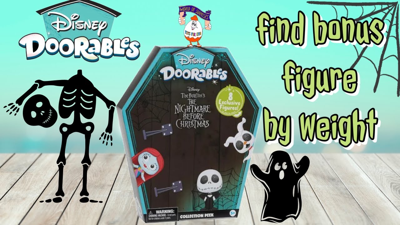 👻Disney Doorables The nightmare before Christmas Collection peek 👺 find ...