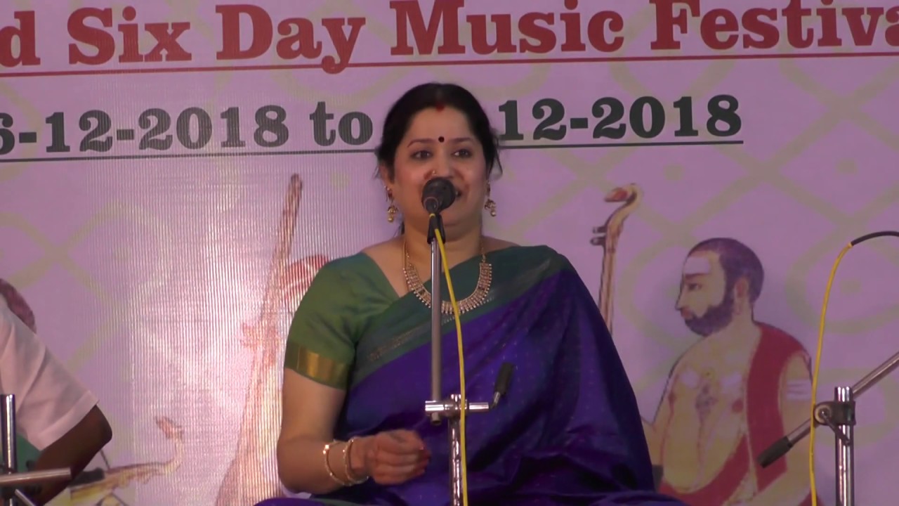 Maarga Festival 2018 l Aparna Balaji l Carnatic Vocal Concert l 31st ...