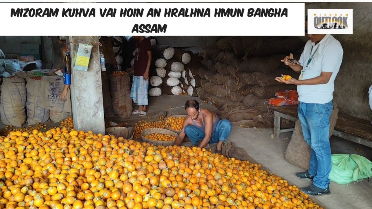 Mizoram Kuhva vai hoin an zuk hralhna hmun pui👍| Kuhva Bazar Bangha ...