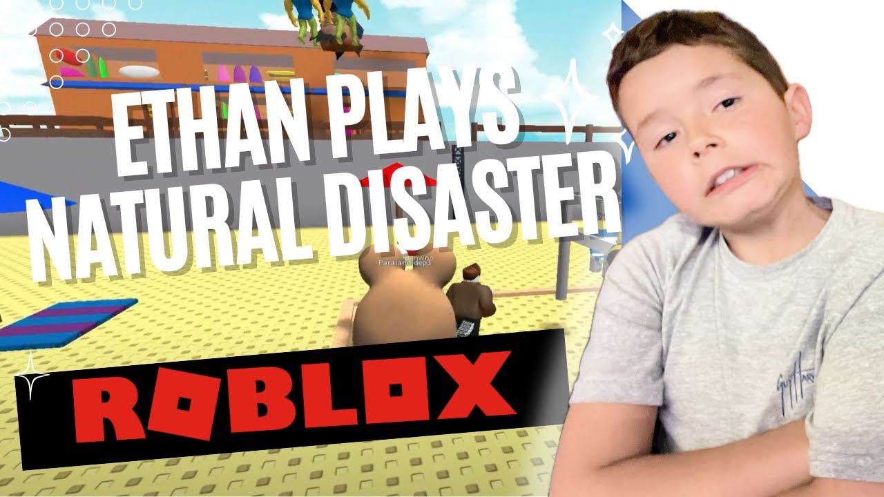 Surviving the Elements in Roblox Natural Disaster Survival! 🌪️🔥 Ethan ...