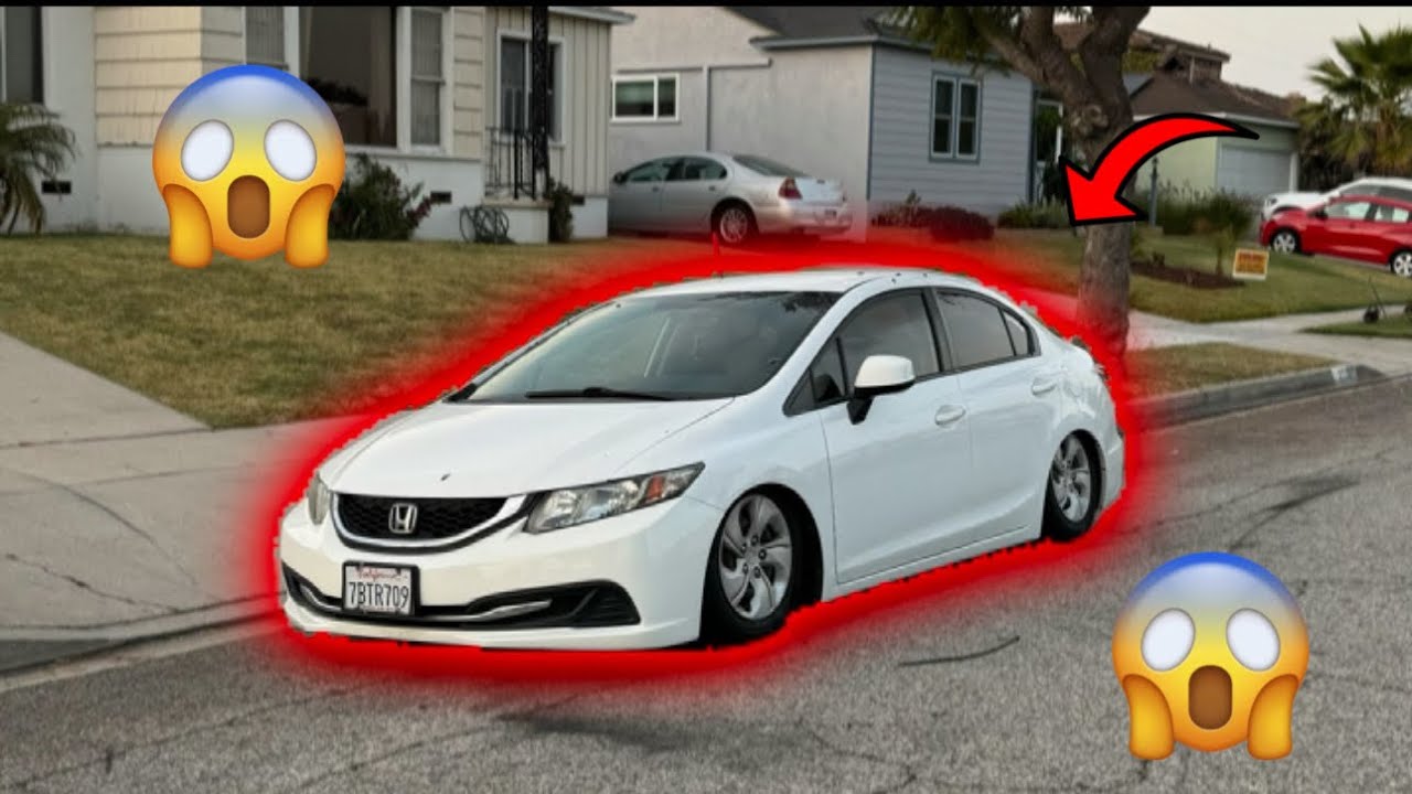 I SLAMMED MY DAILY‼️(LAYS FRAME) STATIC ALTIMA BACK OUTSIDE‼️ - YouTube