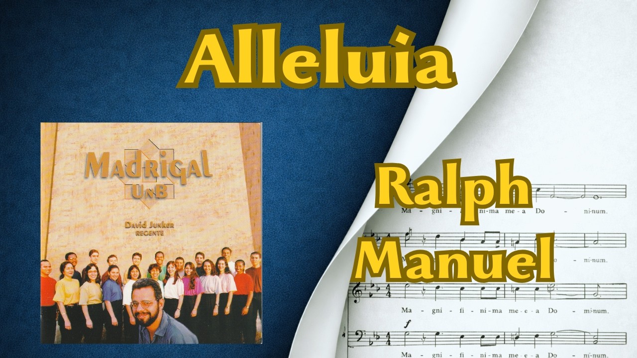 (SCORE) Alleluia | Ralph Manuel | Madrigal UnB (SATB) - YouTube