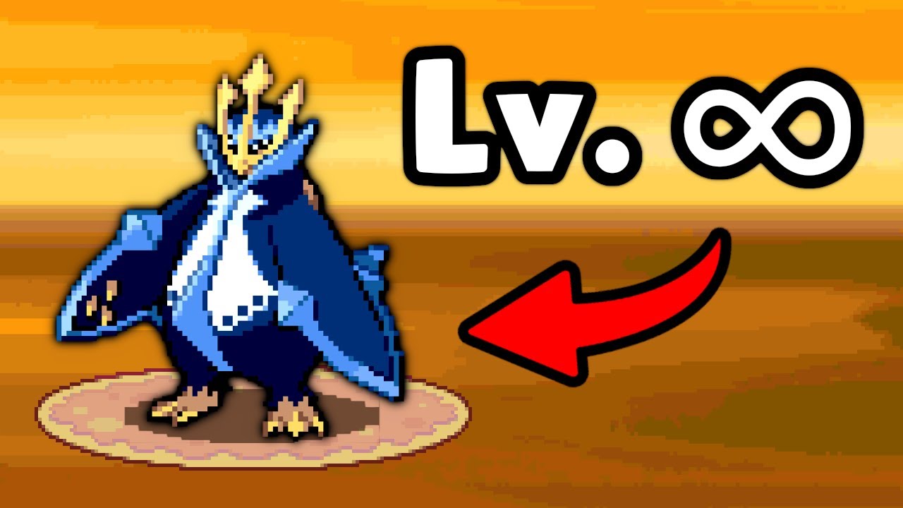 The Pokémon Game Where You Can Level to Infinity - YouTube