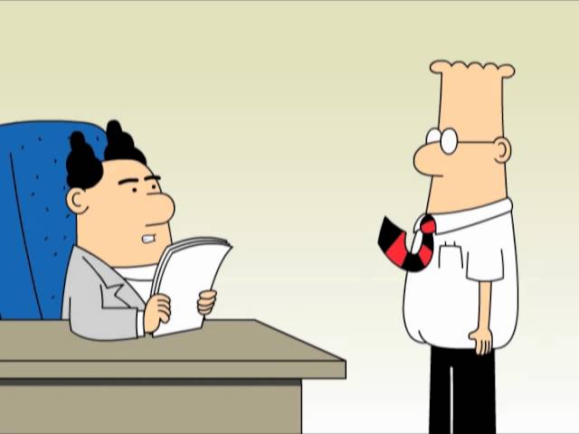 Change Cartoon Dilbert