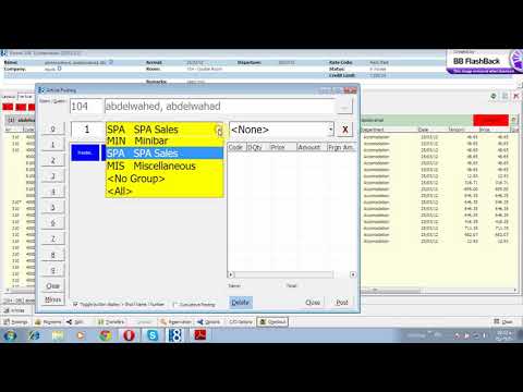 Fidelio Suite 8 Billing 3 - YouTube