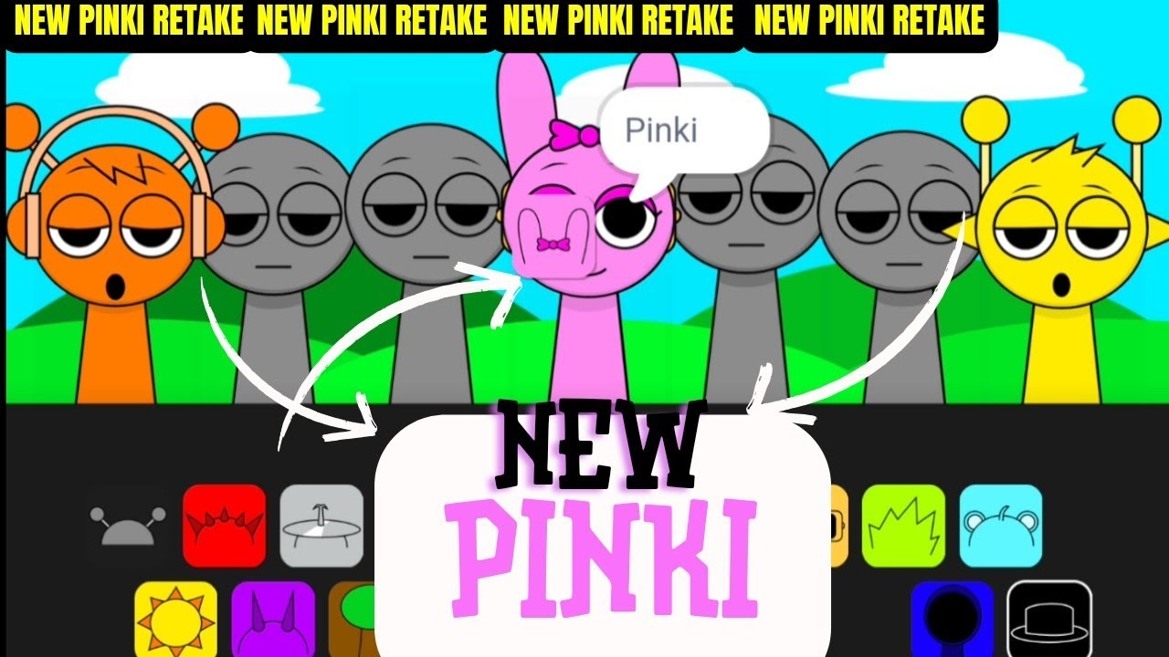 Crazy Incredibox Sprunki Retake Pinki Edition #incredibox #sprunki # ...