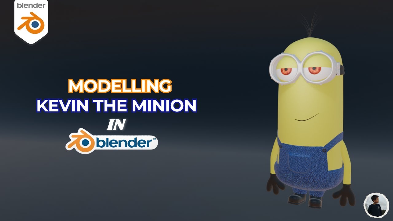 BLENDER | How to make Kevin the minion from Despicable Me in BLENDER ...