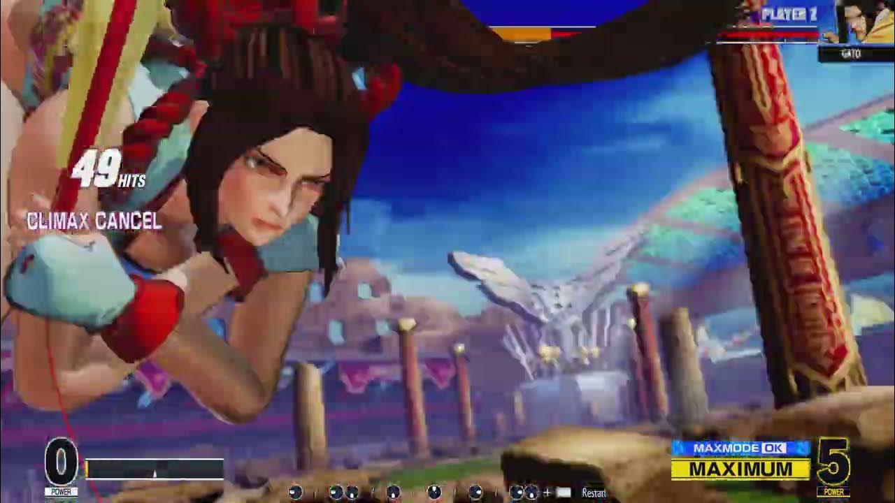Mai Shiranui Stun Tod Combo KOFXV KOF15 - YouTube