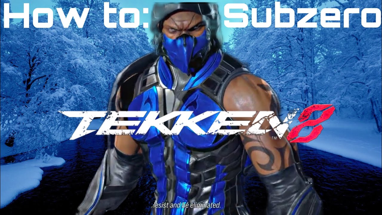 Tekken 8: How to Create Subzero from Mortal Kombat - YouTube