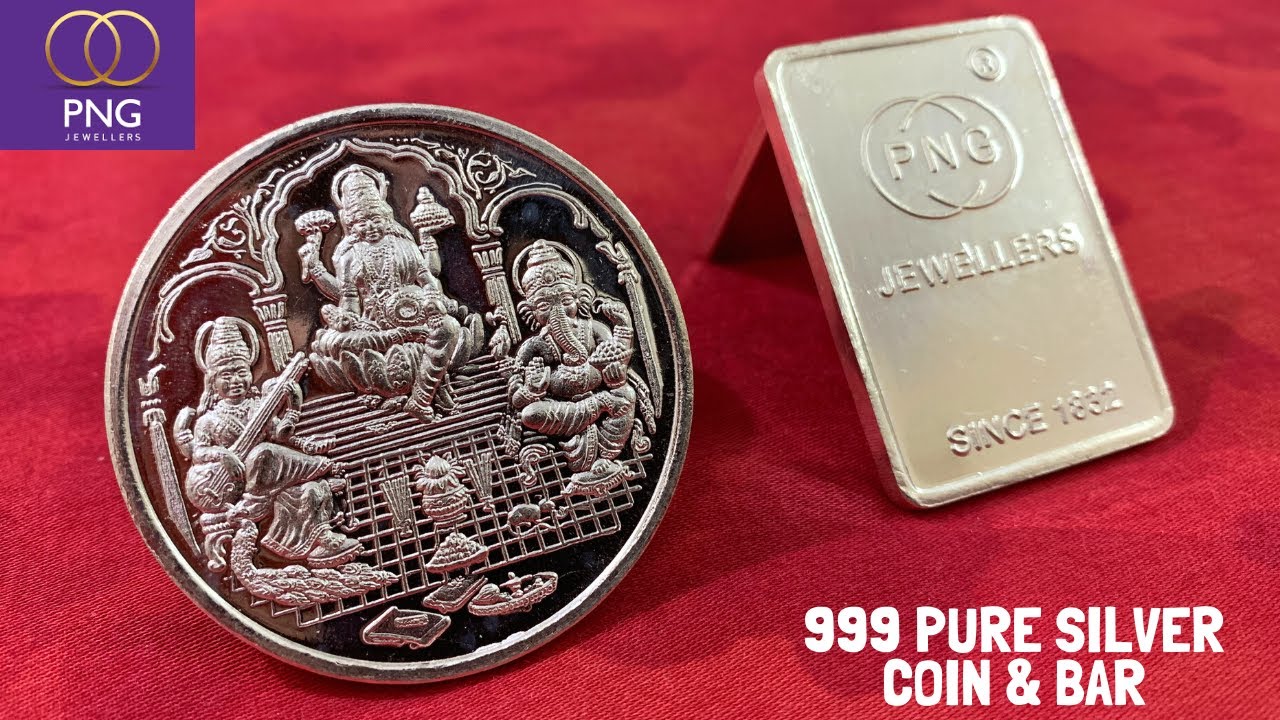PNG Jewellers 50 Gram Silver Coin & Bar Unboxing - AJIO Sale | Indian ...