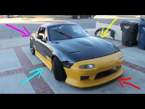 Real Miata DUCE KIT Gets Installed - YouTube