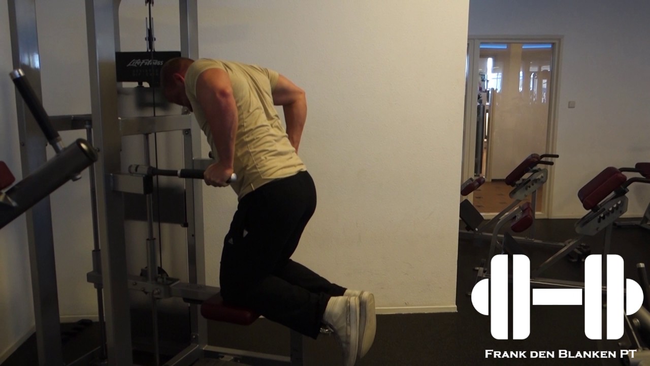 Assisted Chest Dips - YouTube