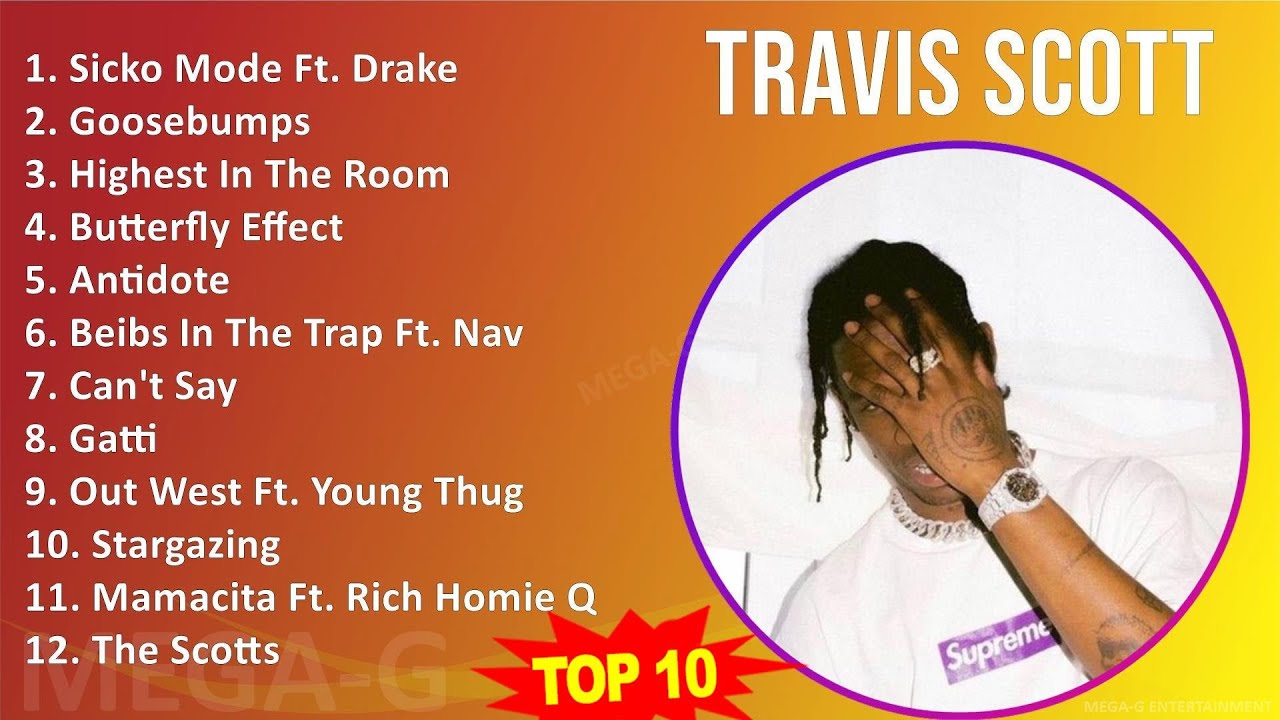 T r a v i s S c o t t MIX 30 Best Songs ~ 2000s Music ~ Top Trap Rap ...