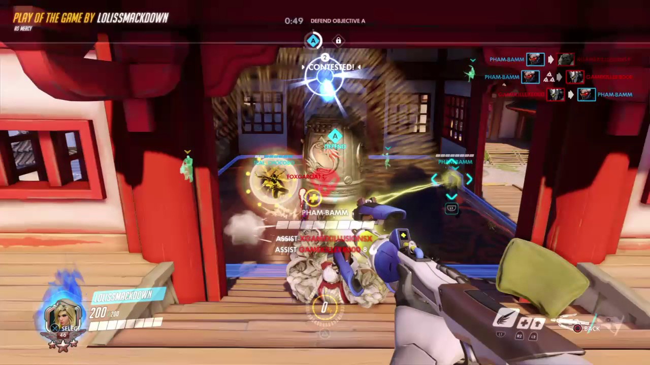 Mercy Play Of The Game Quickplay - YouTube