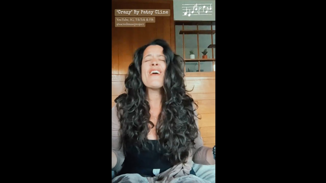 Singing 'Crazy' by Patsy Cline - Share Your Soul Gifts w/ The World ...