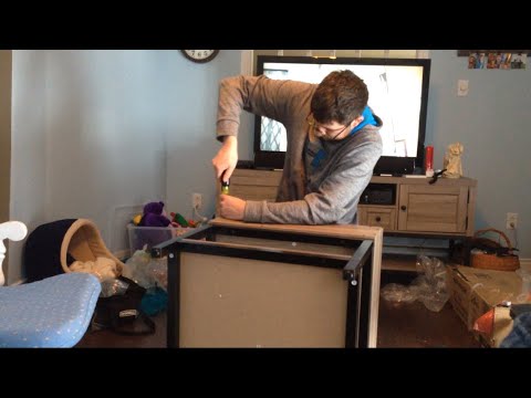 Putting Together Omar End Table From Wayfair | Changing Tires On A ...