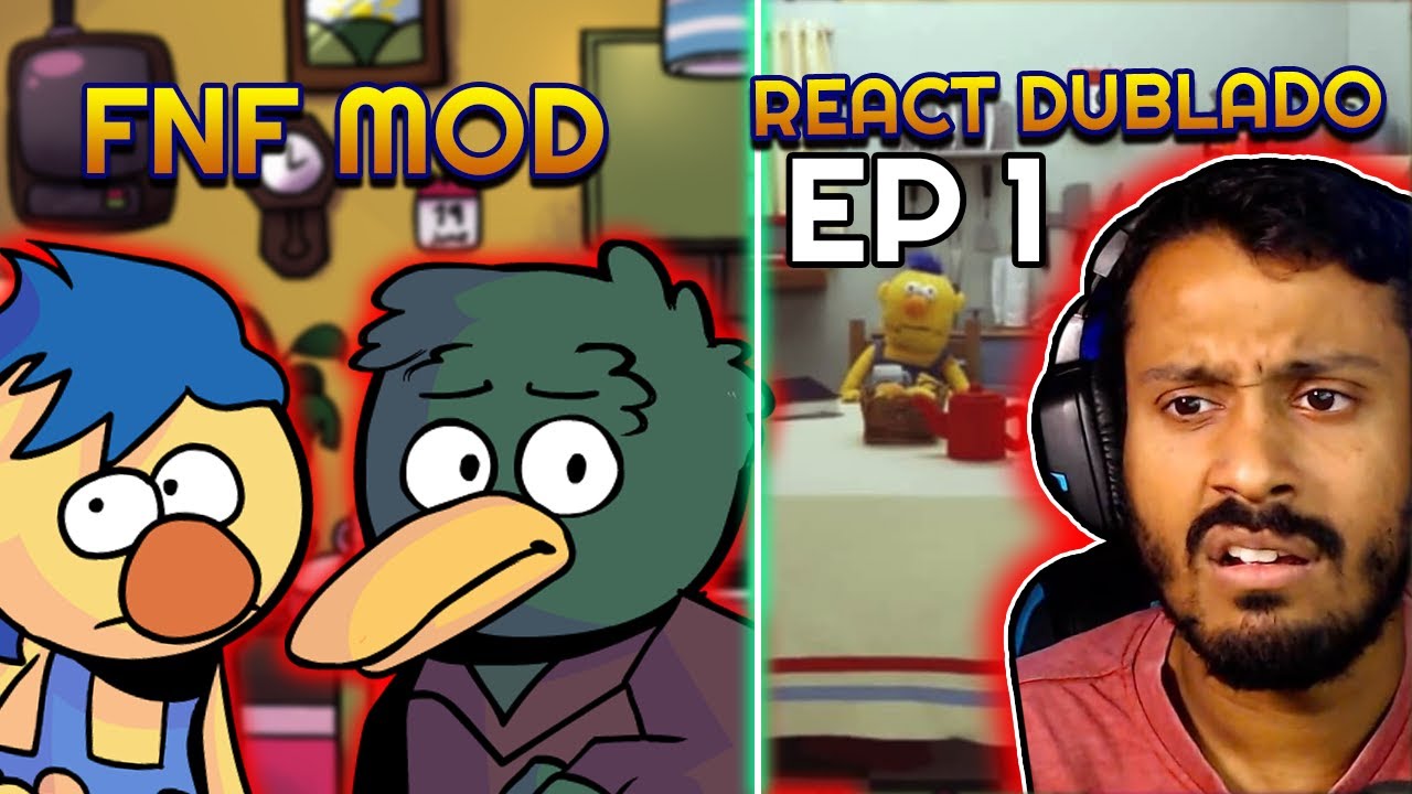 ISSO ME DEIXOU MUITO DESCONFORTAVEL!! DHIS Friday Night Funkin mod + react Dublado Ep1 E ep2 ...