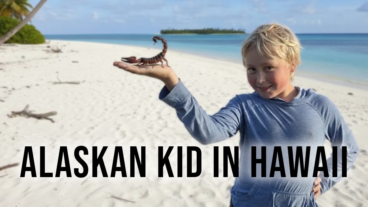 This Alaskan Kid Was NOT Ready for Hawaii - YouTube