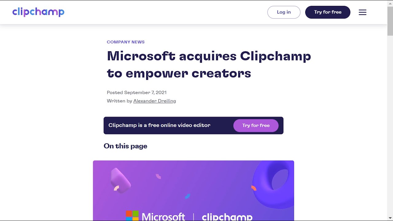 Introducing ClipChamp - the Microsoft video editor soon to be added to ...