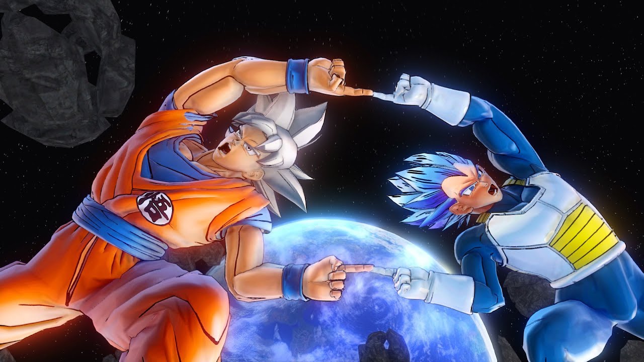 Dragonball Xenoverse 2 Ultra Instinkt Goku & SSBE Vegeta Duo Fighter ...