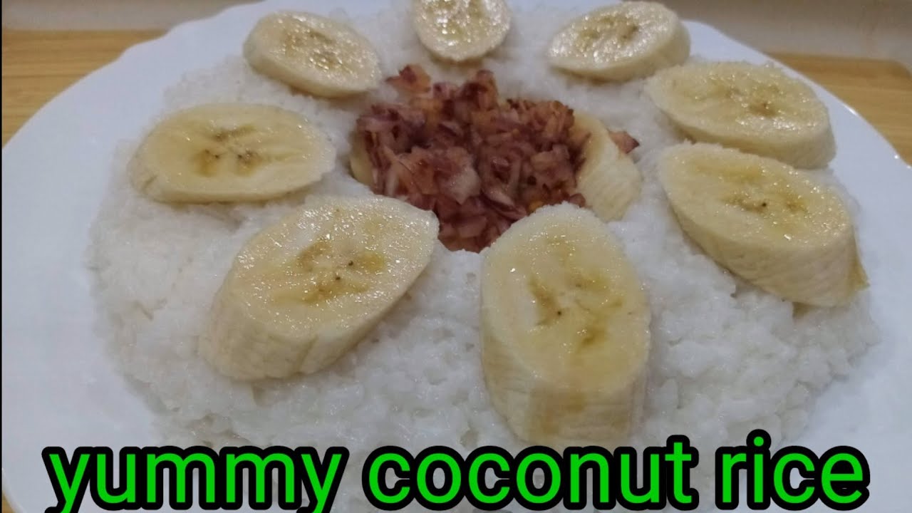 How to prepare simple yummy coconut rice sri Lanka style - YouTube