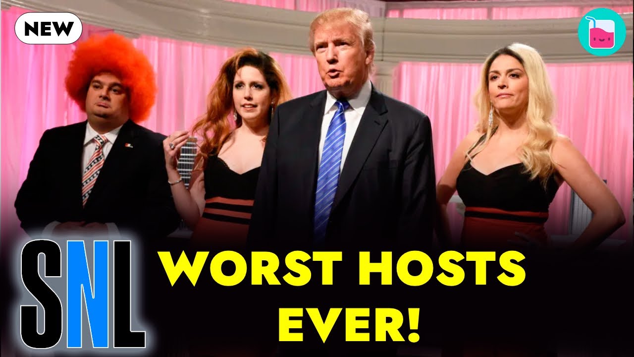Worst SNL Hosts: From Trump to Seagal | @RumourJuice - YouTube
