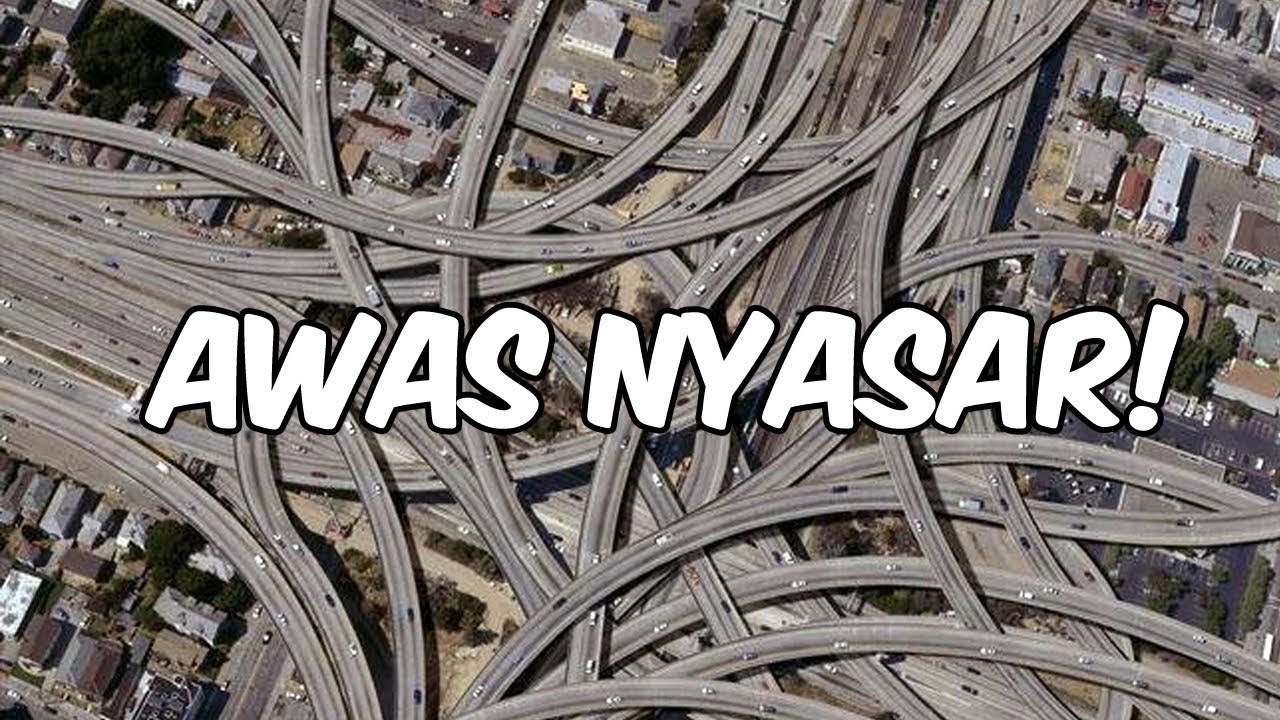 10 Simpang Susun Terumit Kalahkan Simpang Susun Semanggi - YouTube