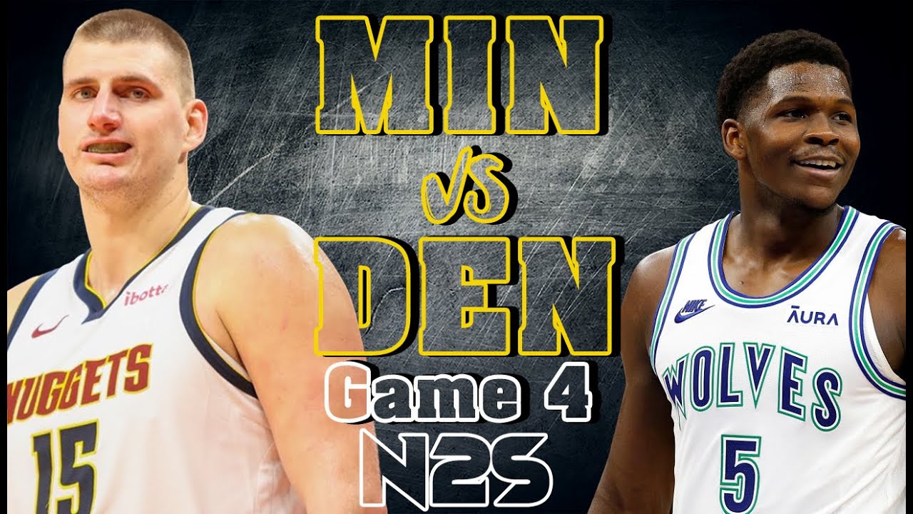 🛑PLAYOFFS - SEMIFINALS - TIMBERWOLVES vs NUGGETS - GAME 4 - NBA 2K24 - YouTube