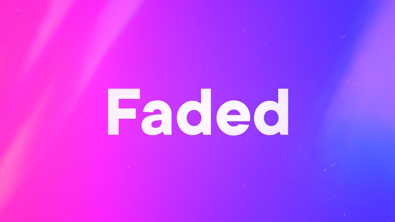 Alan Walker - Faded (Lyrics) - YouTube