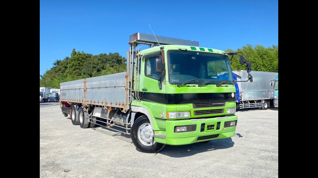 1996 Model, Fuso Super Great Truck, 6D40 Engine !! - YouTube