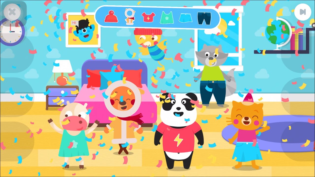 LINGOKIDS | GETTING DRESSED GAME | STICKER GAME - YouTube