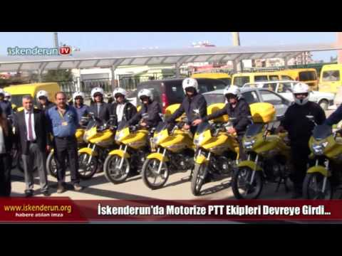 Motorize PTT Ekipleri Devreye Girdi…