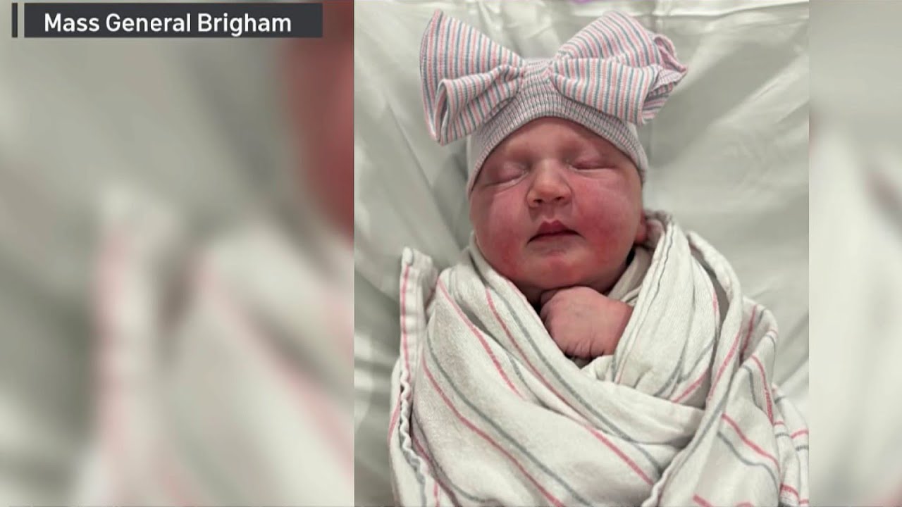 First baby born in 2025 in Boston - YouTube