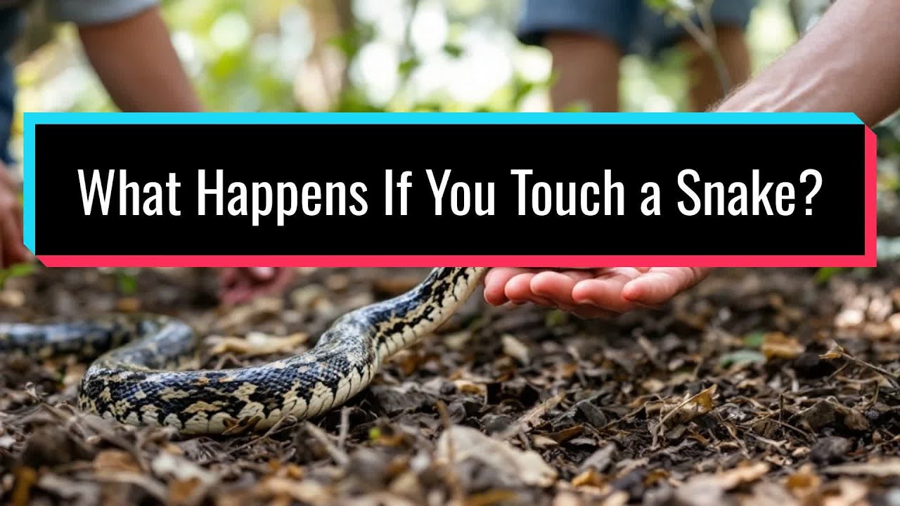 What Happens If You Touch a Snake? - YouTube