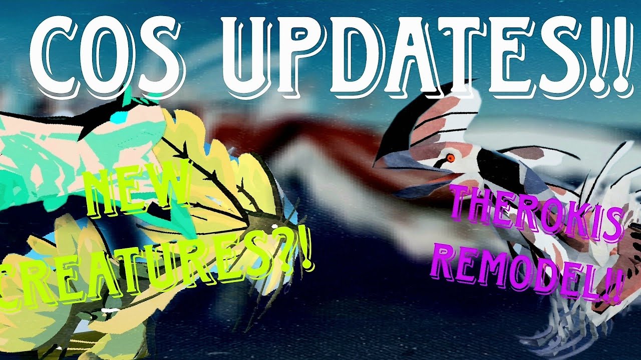 Therokis Remodel and 2 NEW Creatures?! 🍃 🪶 Creatures of Sonaria - YouTube