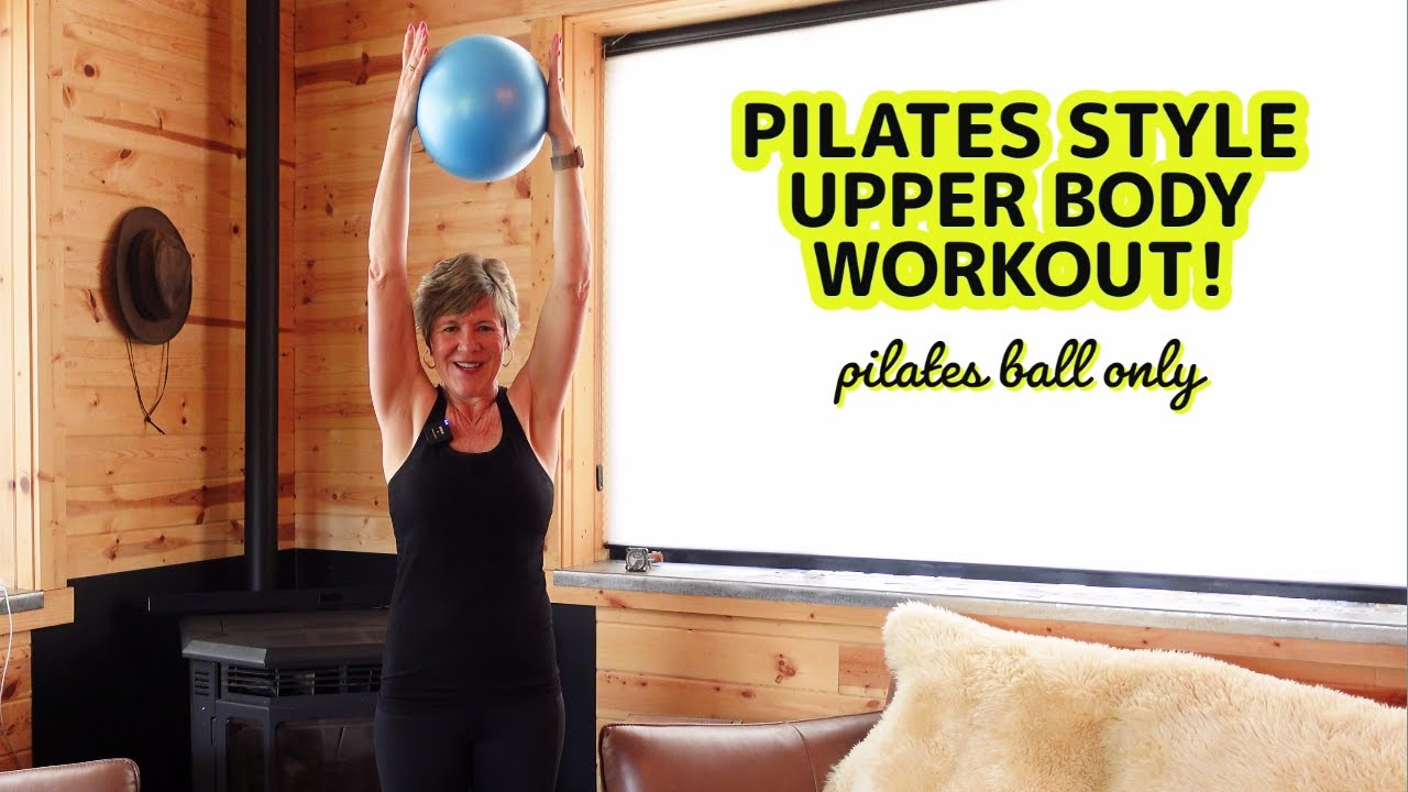 Tone Up with this Pilates Ball Upper Body Workout!! - YouTube